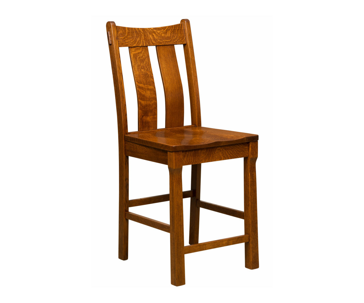 Beaumont Stationary Bar Stool - Amish Gallery of Manitoba