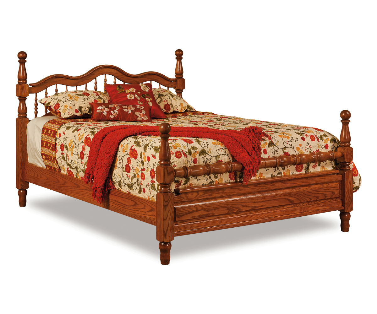 Non-Wrap Bed - Amish Gallery of Manitoba