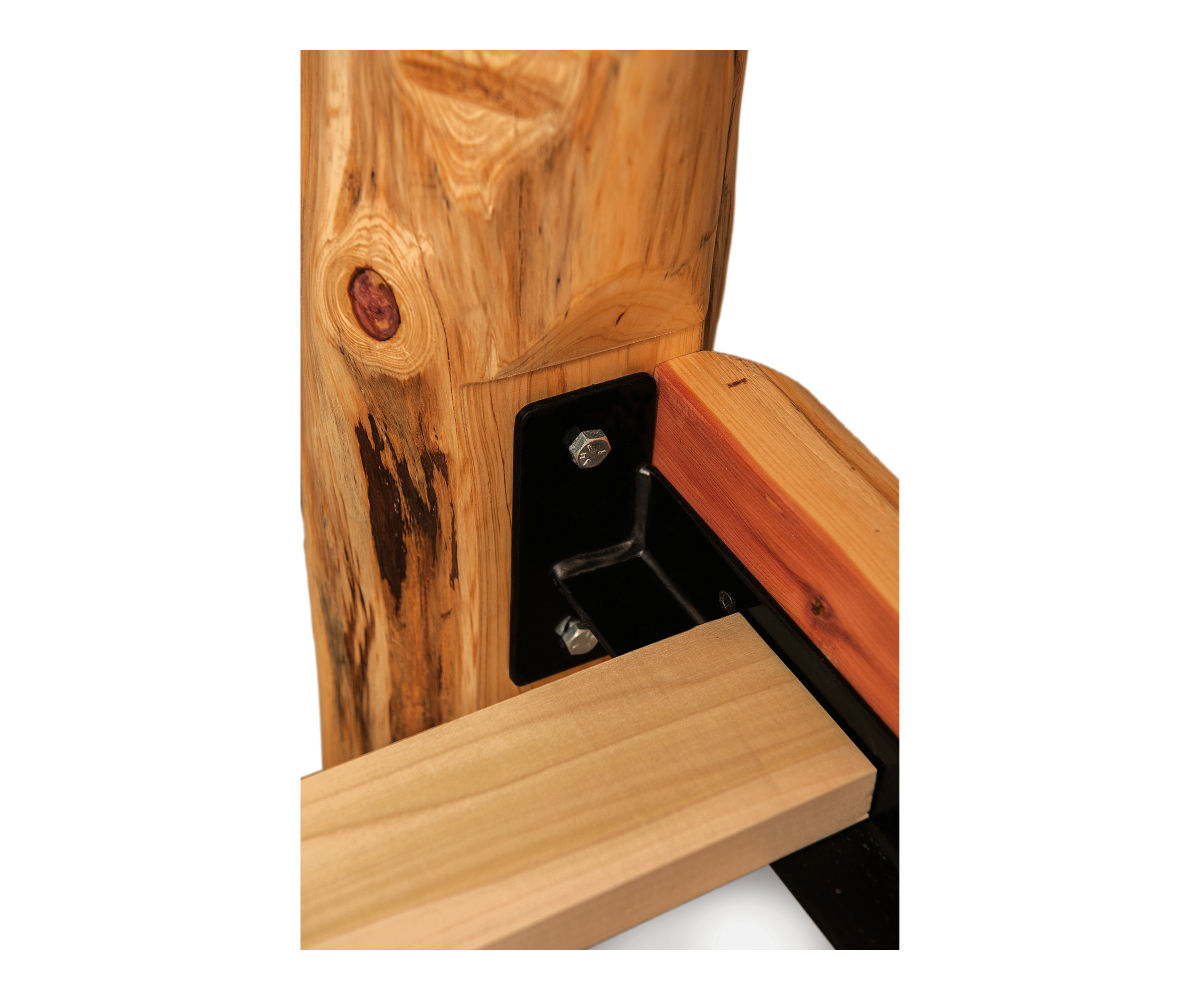 Extra High Red Cedar Bed - Amish Gallery of Manitoba