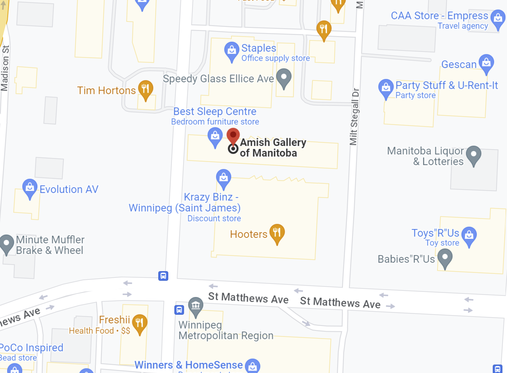 Kitchen-Dining - Amish Gallery of Manitoba