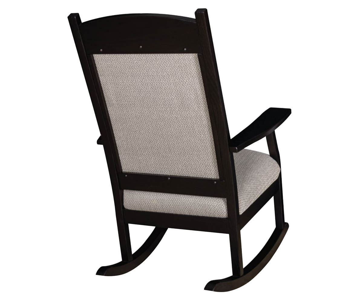 Oakland Padded Back Rocker - Amish Gallery of Manitoba