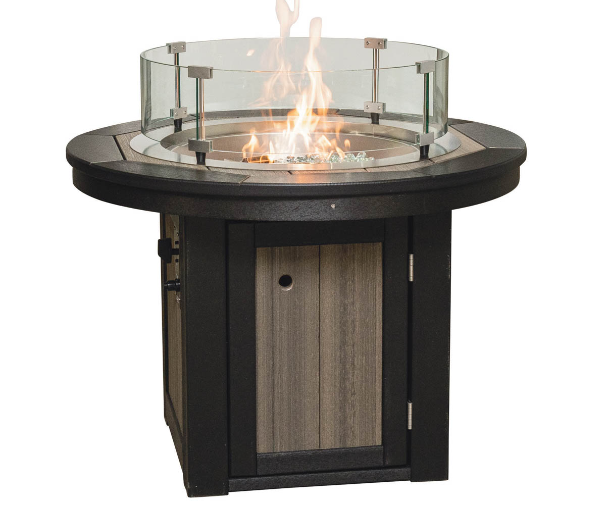 Round Fire Pit Table – 36″Round - Amish Gallery of Manitoba